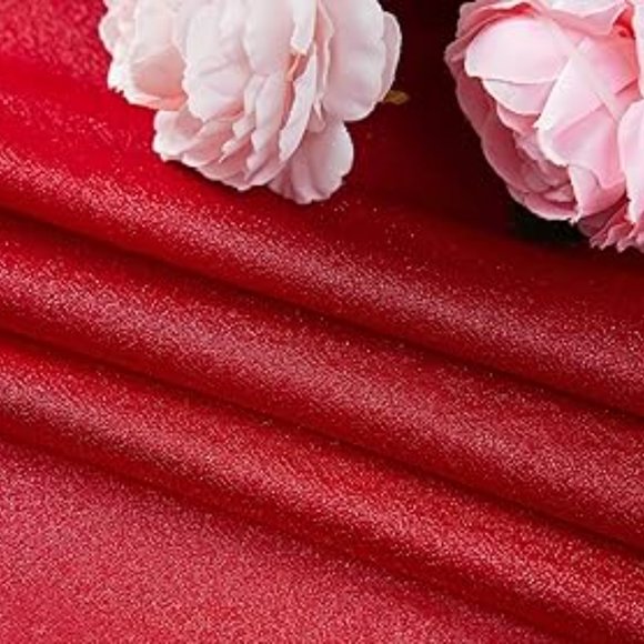 Party Supplies | Mohoeey Red Wedding Arch Draping Fabricsheer Backdrop ...